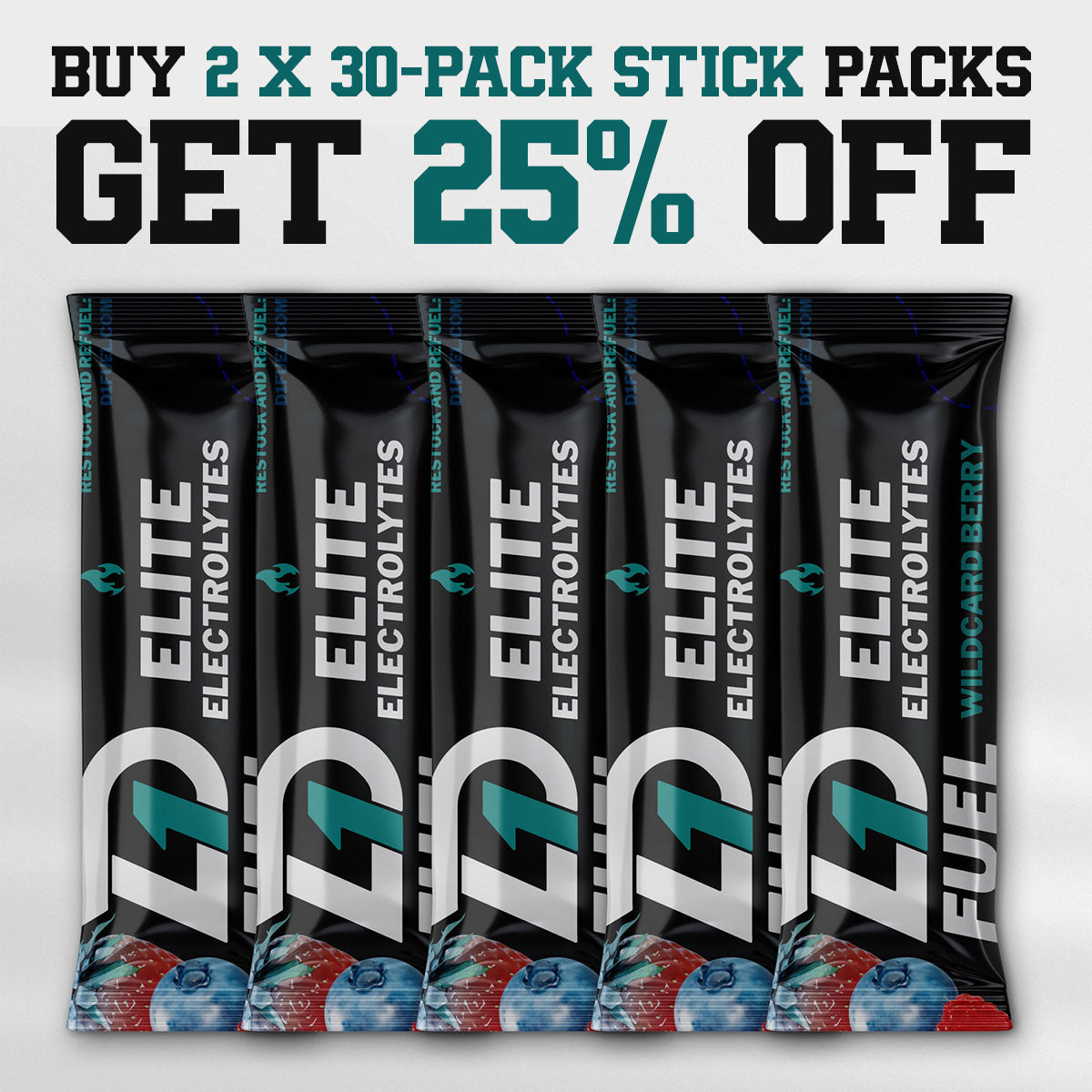 2 x 30-pack Stick Packs 25% Off – D1 FUEL